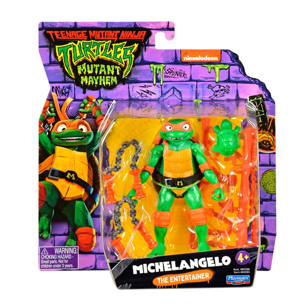 Playmates TMNT Teenage Mutant Ninja Turtles Mayhem Movie Michelangelo ...