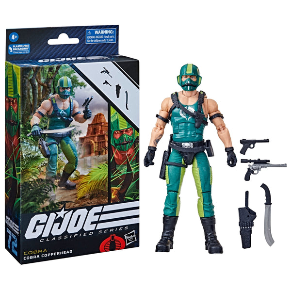 G.I. Joe Classified Series Cobra Copperhead, 72 Action Figure – Toyz in ...