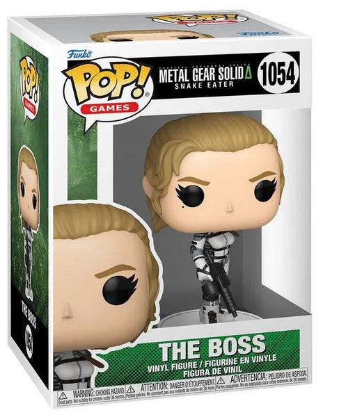 Funko Pop Metal Gear Solid Snake Eater The Boss 1054 Vinyl Figure ...