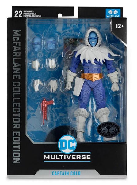 Mcfarlane Toys DC Collector Edition Captain Cold (The Rogues) PLATINUM ...
