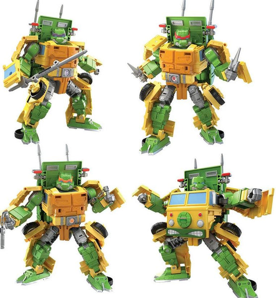 Transformers x Teenage Mutant Ninja Turtles Party Wallop Exclusive Act ...