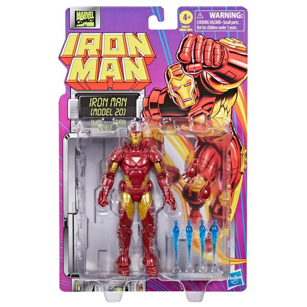 Marvel Legends Iron Man Retro Iron Man (Model 20) Action Figure – Toyz ...