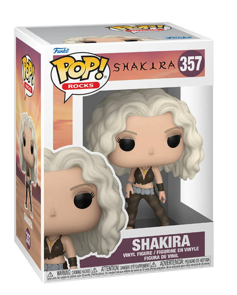 Funko Pop Rocks Shakira (Whenever/Wherever) 357 Vinyl Figure – Toyz in ...