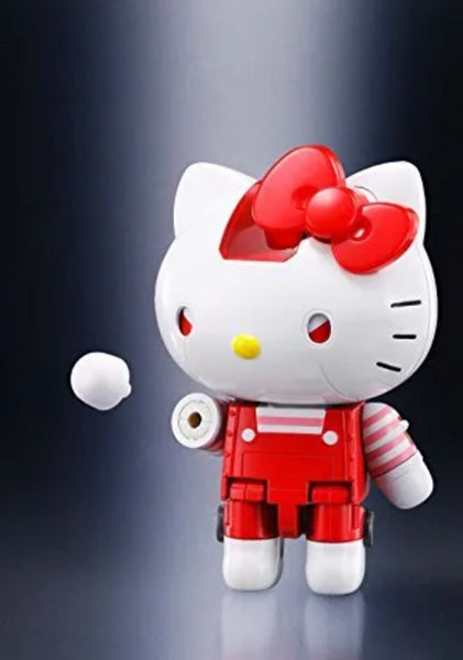 Bandai Super Robot Chogokin Hello Kitty Red Stripes Action Figure ...