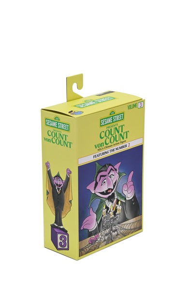 NECA Ultimate Sesame Street Count Von Count Action Figure – Toyz in the Box