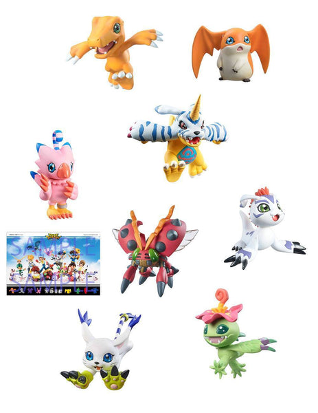 MegaHouse Digimon Adventures set "Digimon" Digicolle Mix Figure – Toyz ...