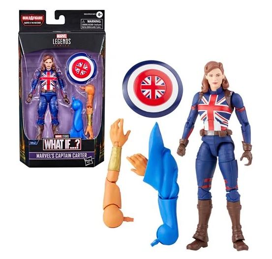 Marvel Legends What If? Captain Carter Action Figure – Toyz in the Box