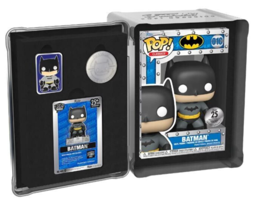 Funko Pop 25th Anniversary Batman Funko Exclusive 010 Vinyl Figure ...