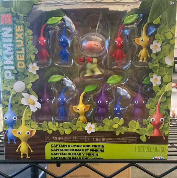 Jakks Pacific Pikmin 3 Deluxe Captain Olimar and Pikmin Figure – Toyz ...
